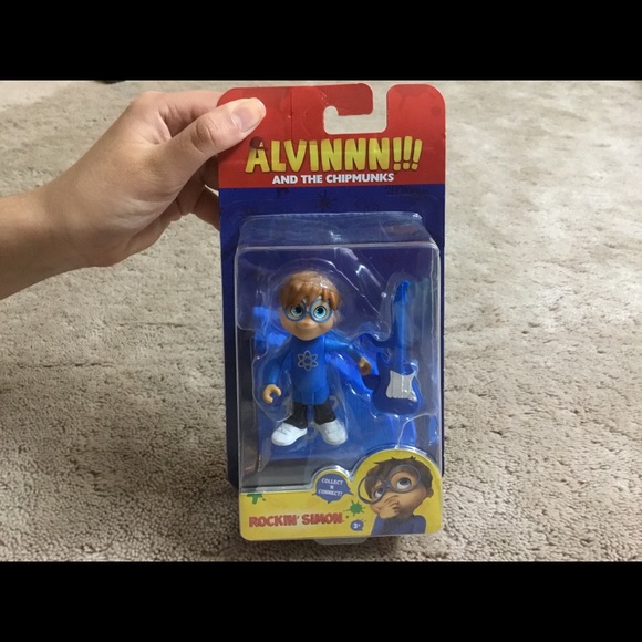 Toys | Alvinnn And The Chipmunks Rockin Simon Figure | Poshmark
